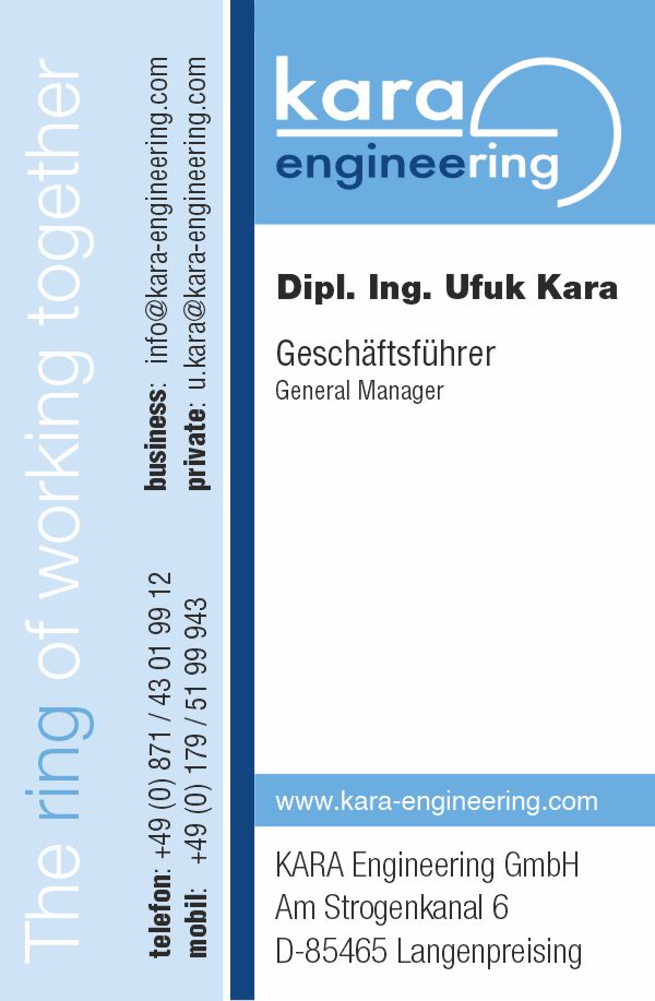 Anasayfa - Kara-Engineering GmbH - Turkish Pages